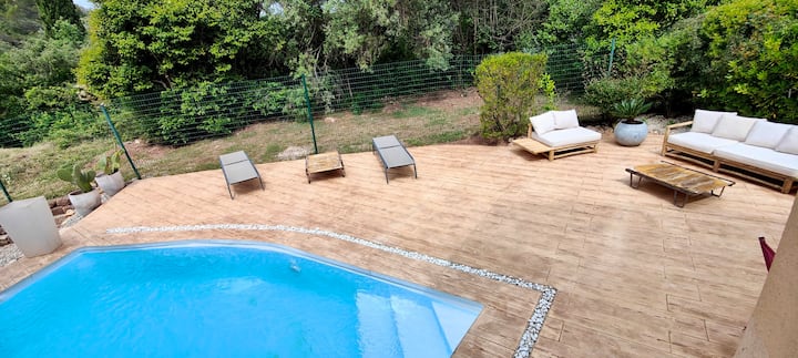 Maison 5p Avec Jardin Et Piscine Climatisée - Fréjus