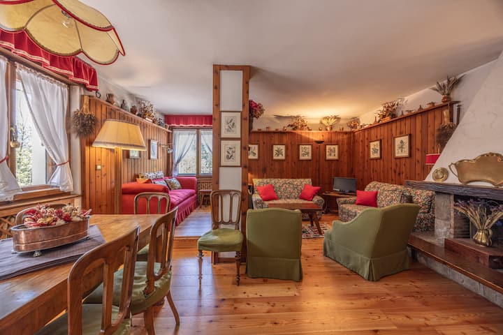 Ca' Del Molin, Large Apartment With Balcony And Ga - Cortina d’Ampezzo
