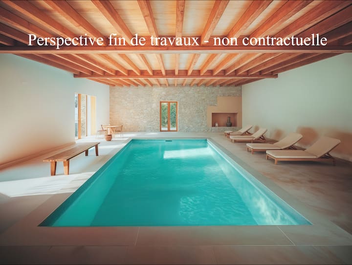 So Villa Le Chalet – Pool – Basket – 45p. - Millay