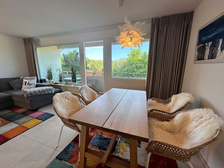 Appartement Avec Balcon Et Court De Tennis - Sankt Peter-Ording