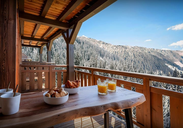 Vue Imprenable Pour Ce Cocon 8 Personnes - Crest-Voland