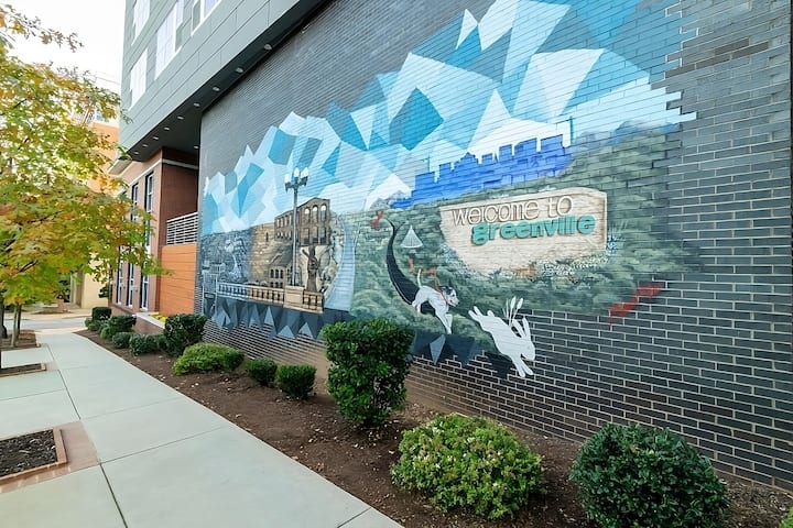 Modern 4 King Units, Pool, Zoo, & Downtown Access - Greenville, SC