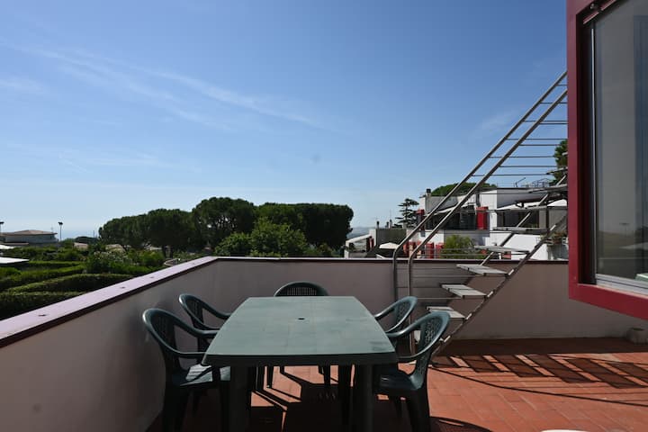 N302 - Numana, Apartment In Residence With Pool - Numana