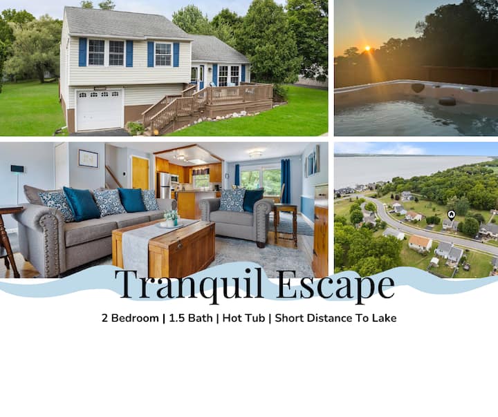 Romantic Getaway| Hot Tub | Tranquil Escape | - Geneva