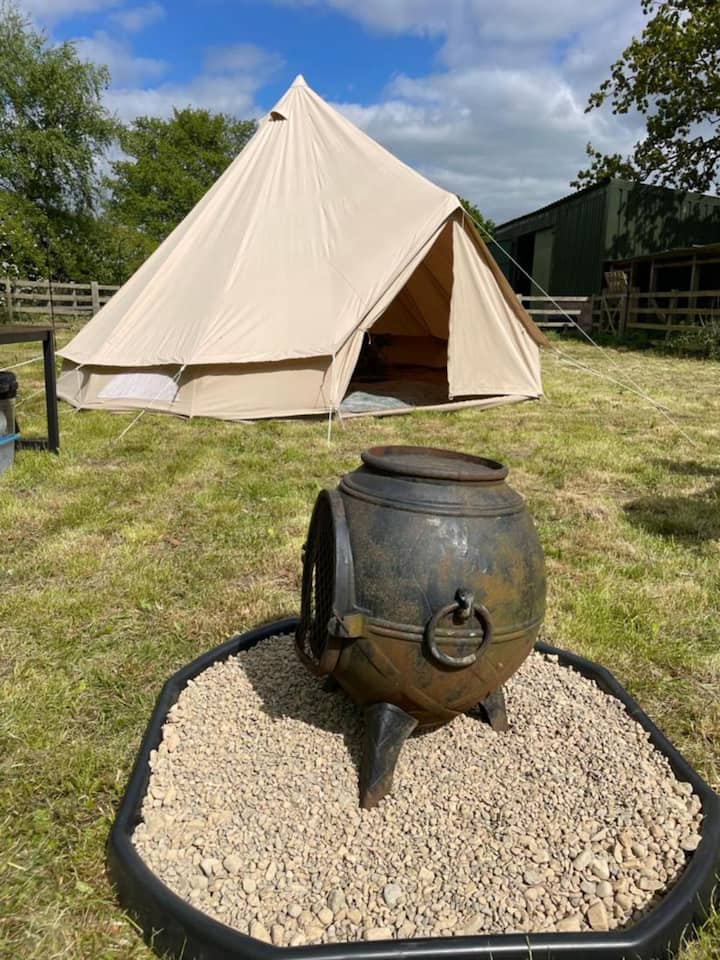 Le Paddock Glamping - Tente Clover 1 Bell - Pocklington