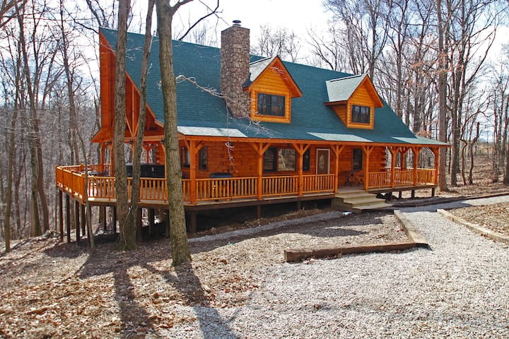 Cabine-salle De Bain Privée-standard-8 Dudes Lodge - Hocking Hills State Park, OH