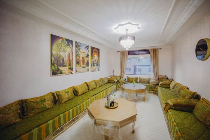 Xxl Apt • Zeezicht • Parking • Africa Cup 2025 - Tanger