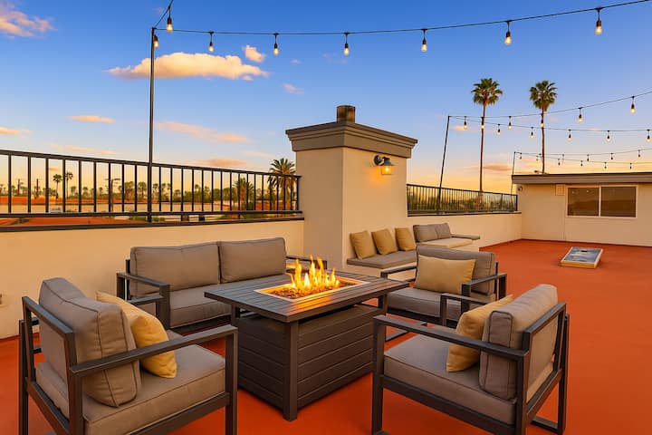 Rooftop, Putting Green, Steps To 2nd St. Beaches - Long Beach, CA