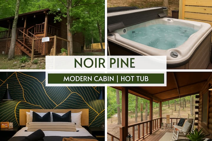 *New* Hot Tub | Swing | Modern Cabin | Fireplace - Eureka Springs, AR