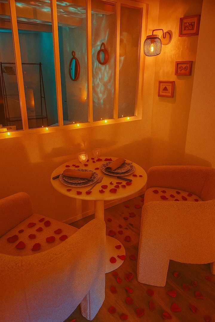Love Room Noir Desir Jacuzzi Sauna - Annecy