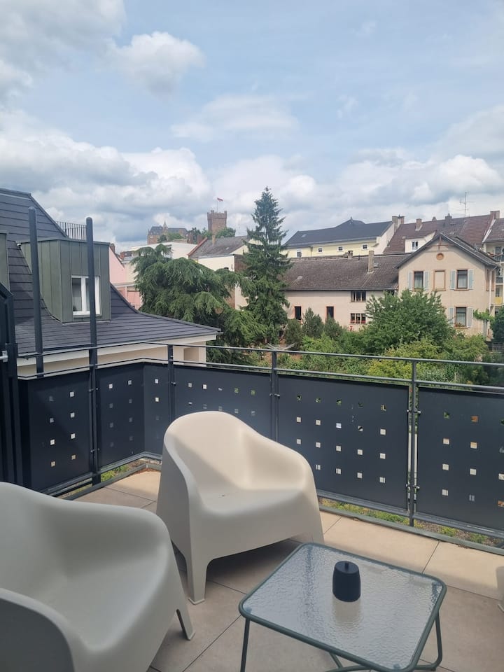 Design Am Rhein & Nahe I Zentral I Aufzug I Balkon - Bingen