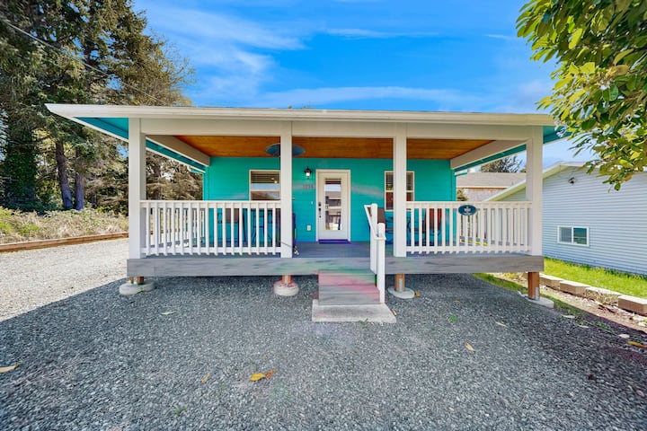 2br Home W/ A Covered Patio, Grill, Close To Beach - Rockaway Beach, OR