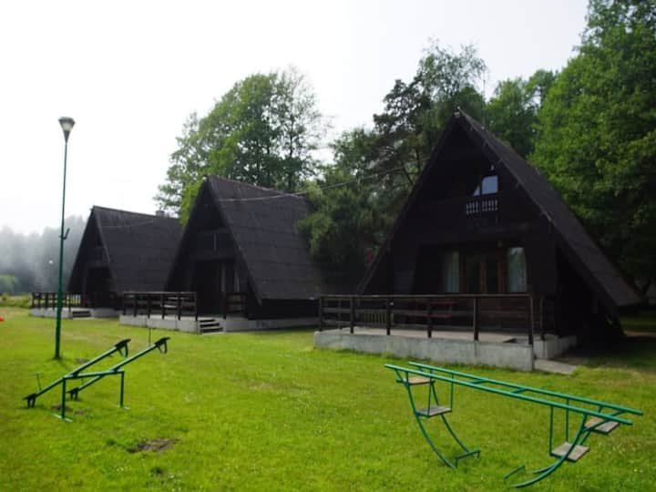 Maison Avec Vue Sur Le Lac, Pour 8 Personnes - Mielno