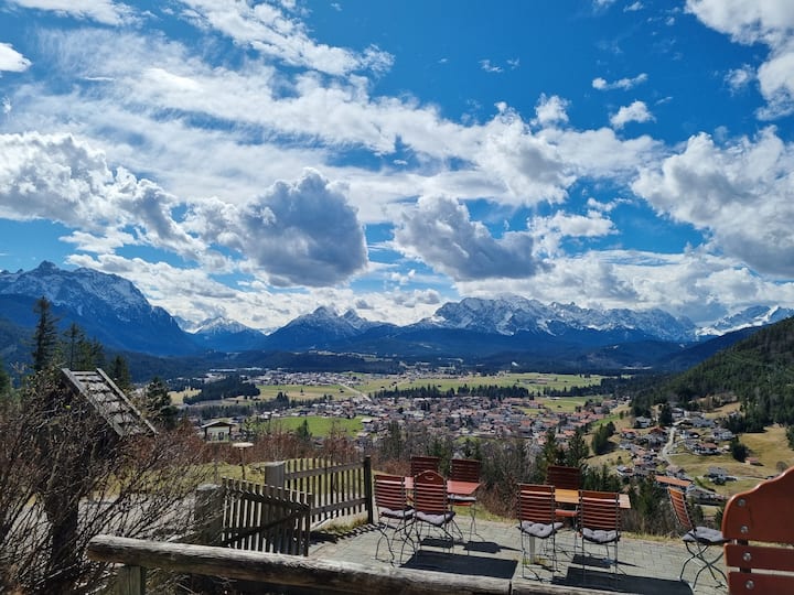 Ferienwohnung Mit Bergblick (Eli's Bergjuwel) - Mittenwald