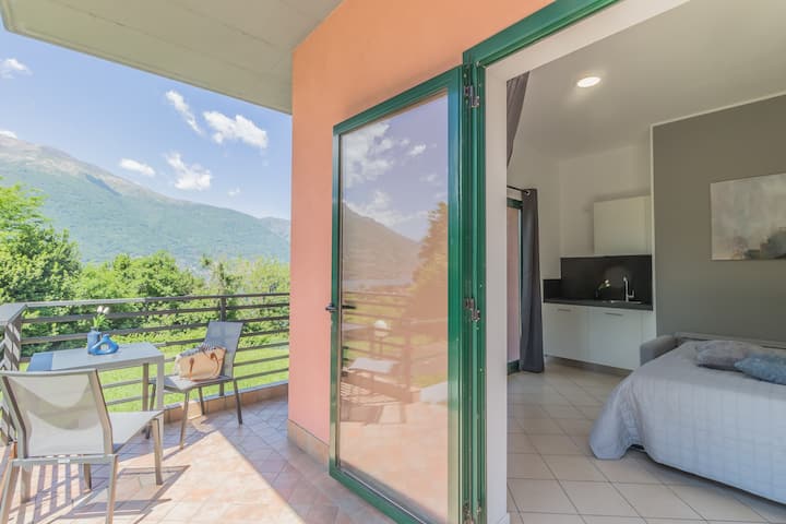 Brezza Del Lario Monolocale Con Vista Lago By Vare - Dervio