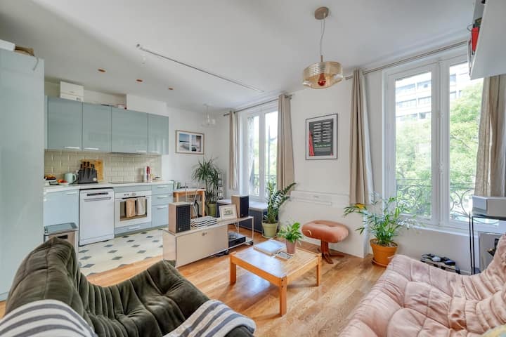 Charmant T3 Climatisé - Paris 19 - Paris