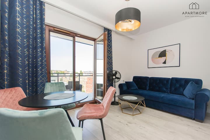 City Center -Blue Velvet Apartment By Apartmore - Gdańsk