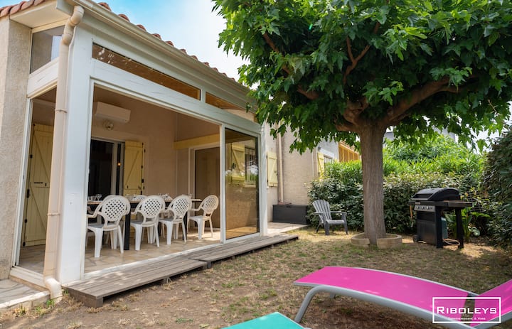 Villa T4 à 450m De La Plage Avec Climatisation - Vias