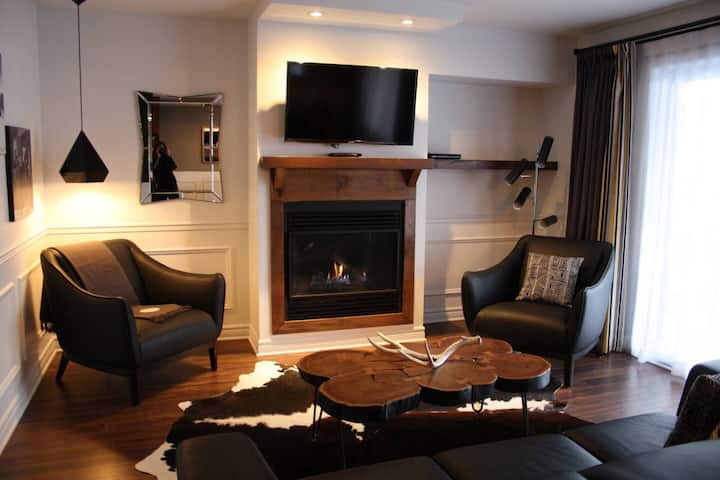 Condo De Luxe Avec 2 Chambres - Ski In Ski Out - Saint-Sauveur