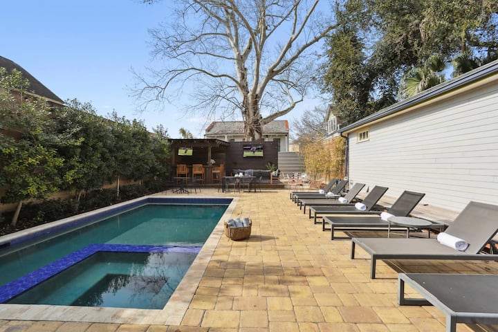 Historic 8br Inn With Pool | Hot Tub - New Orleans, LA