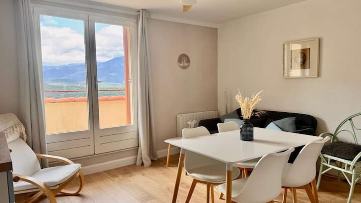 Joli T2 Avec Balcon Pour 2 Personnes - Vernet-les-Bains