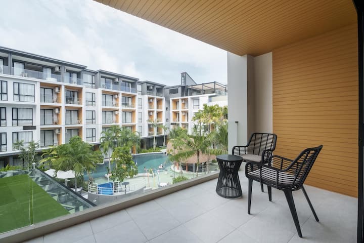 Pool View 1310 Wyndham Condo - Thalang District