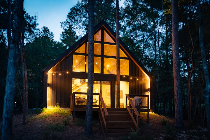 #1 Passionflower At Lost Forest Cabins - Lake Conroe, TX