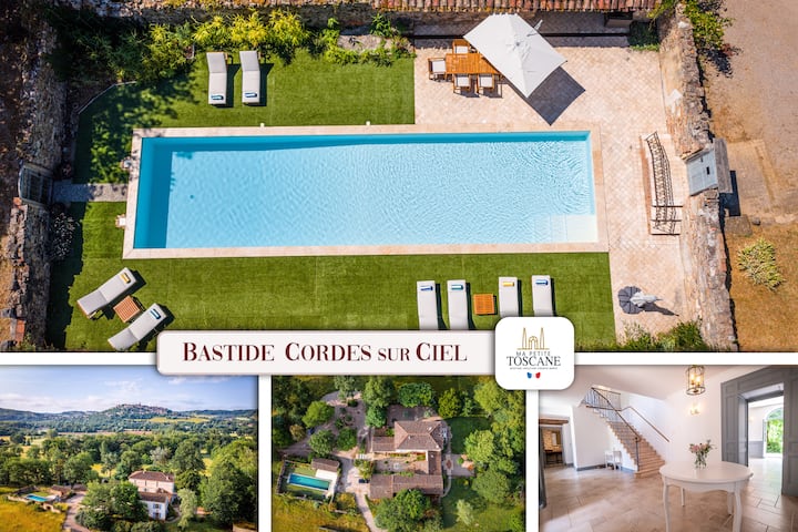 Bastide De Cordes - Piscine Chauffée - Parc - Cordes-sur-Ciel