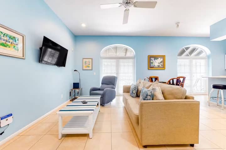 Coral Reef Suite | 1 Bed 1 Bath Near Waterfront - Key West, FL
