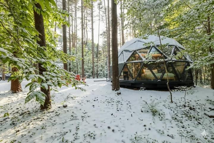 Large, Luxurious Geodesic Dome - 07 - Freeport, ME