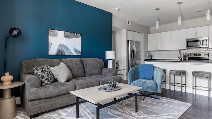 Landing | Modern 2bd, Yoga Studio, Clubhouse - Allen, TX
