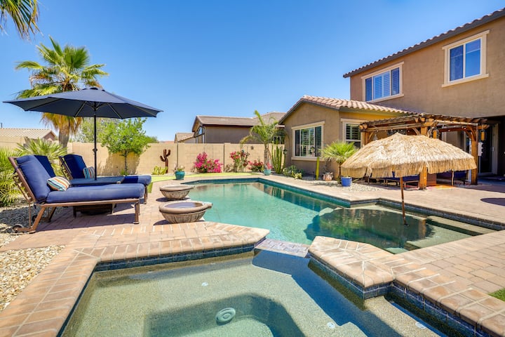 Spacious Home W/ Backyard Oasis In Goodyear! - Goodyear, AZ