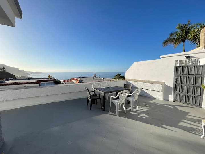 Amazing Sunset House With Seaview - Los Realejos