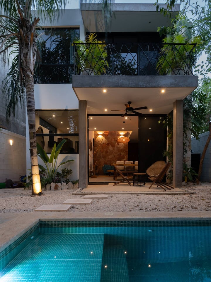 Luxe 3br Villa | Private Pool, Gated Community - Tulum