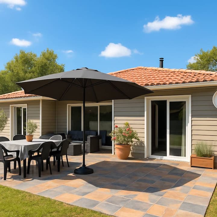 Maison 3 Chambres Terrasse Grand Sejour Au Calme - Belin-Béliet