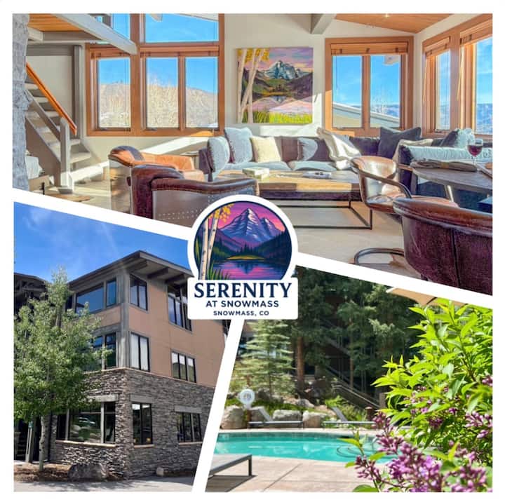 Serenity @ Snowmass- Walk To Hike, Dine, Shop! - Snowmass Village, CO