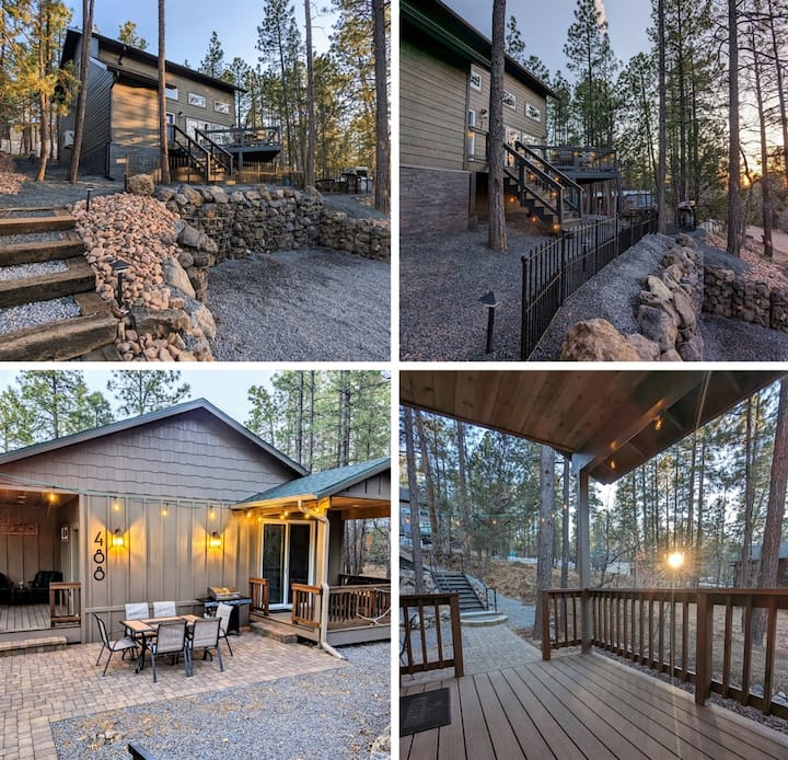 The Perfect Pair: Cozy Cottage & Hillside Hangout - Pinetop-Lakeside, AZ