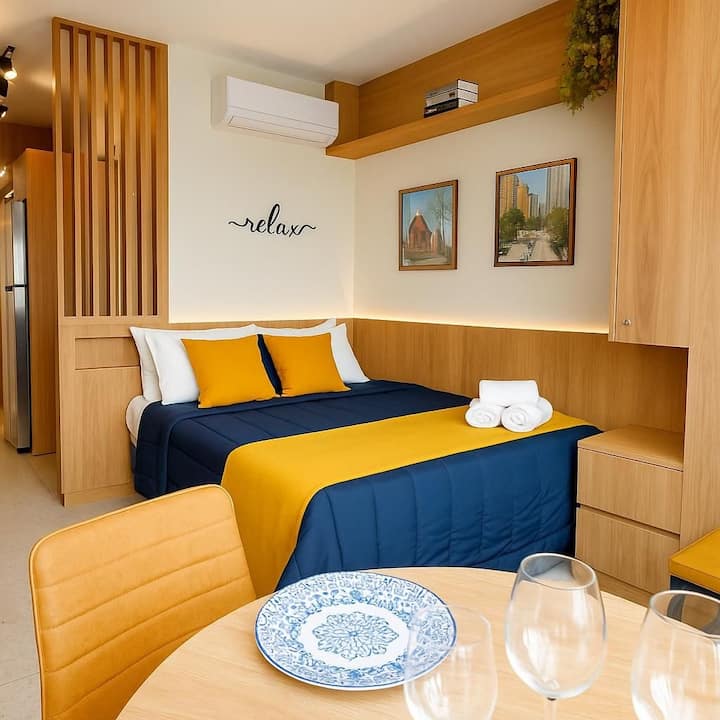 Pr509 - Apto Moderno C/ Piscina | Metrô Paraíso - Paraíso