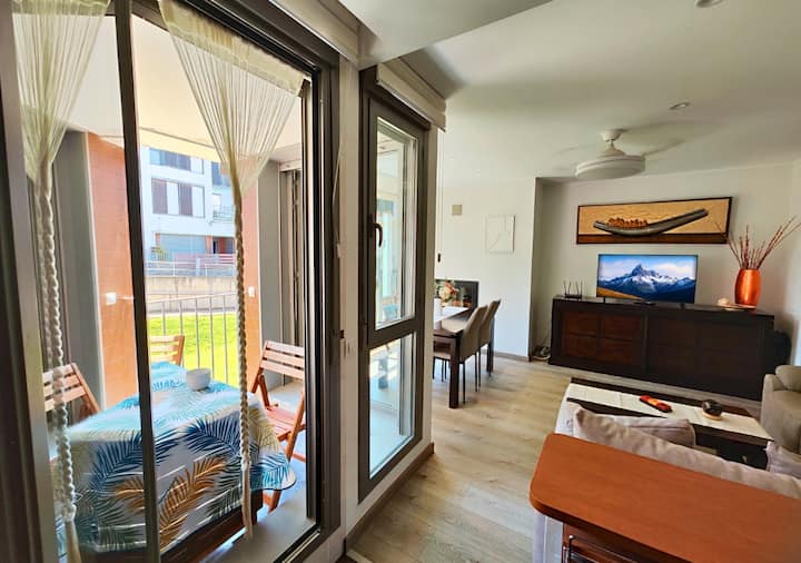 Apartamento Peña Telera: Las Margas Golf - Sabiñánigo