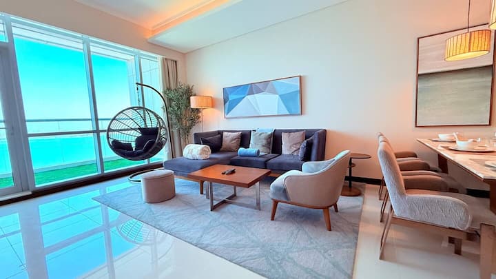 Breathtaking Seaview Two Bedroom - Manama