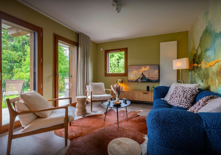 Cocon Alpin Pour 6 Avec Jardin - Samoëns