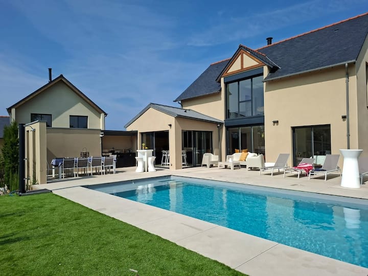 Maison La Finca à Deux Pas De La Mer - Saint-Lunaire