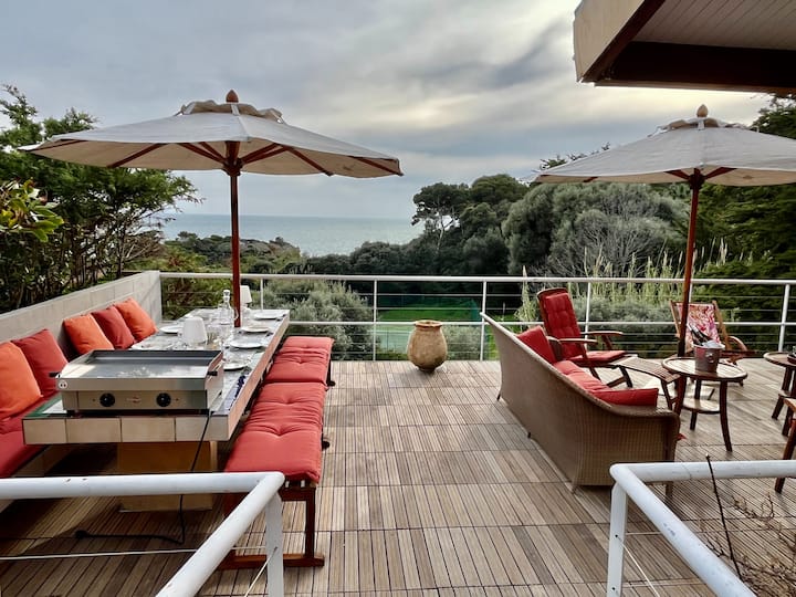 Villa "Moana" Pieds Dans L'eau-presqu'île De Giens - Presqu'île de Giens