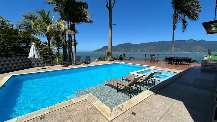 Lovely House Heated Pool Beach Tennis 900m Beach - São Sebastião