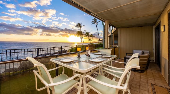 New Listing - Ocean Front 2 Bed Villa - Ac - Pool - Poipu, HI