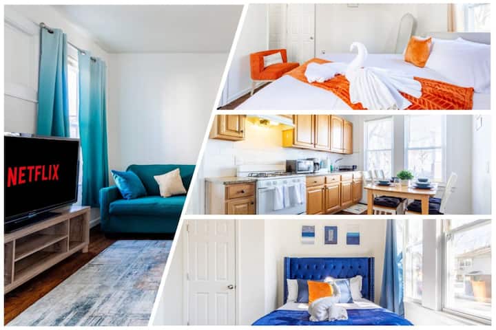2br Apt| Free Pkng| Netflix|nj Train| Pets |5 Pple - New York City