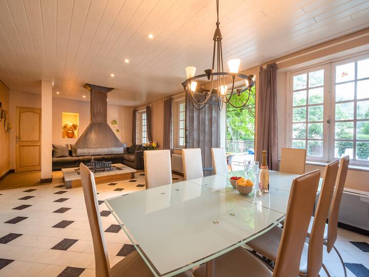 Maison En Pierre St Denis Avec Piscine & Vue - Laprade