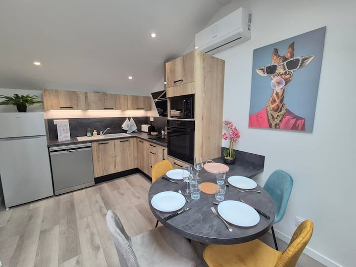 Appartement "La Girafe" Centre Cholet 4pers - Mortagne-sur-Sèvre