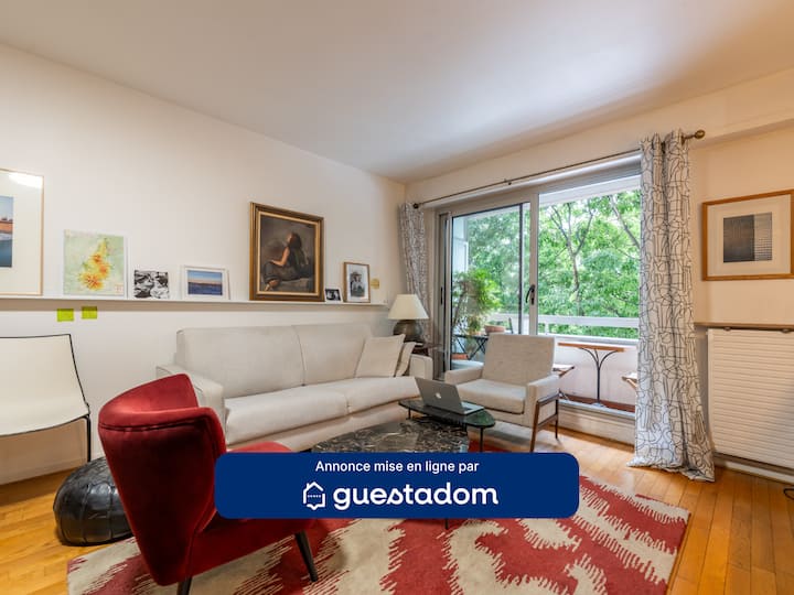 La Villette - Wifi - Balcon - Garage - Porte de Pantin