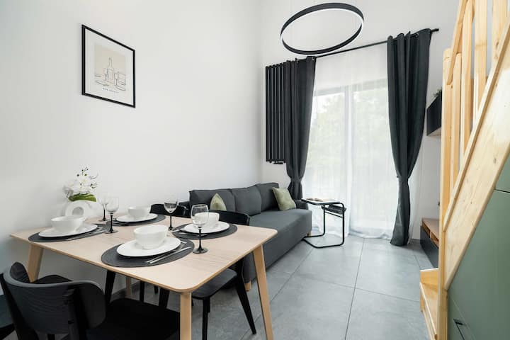 Os. Piastowskie 64 | Cozy Studio | Balcony - Poznań